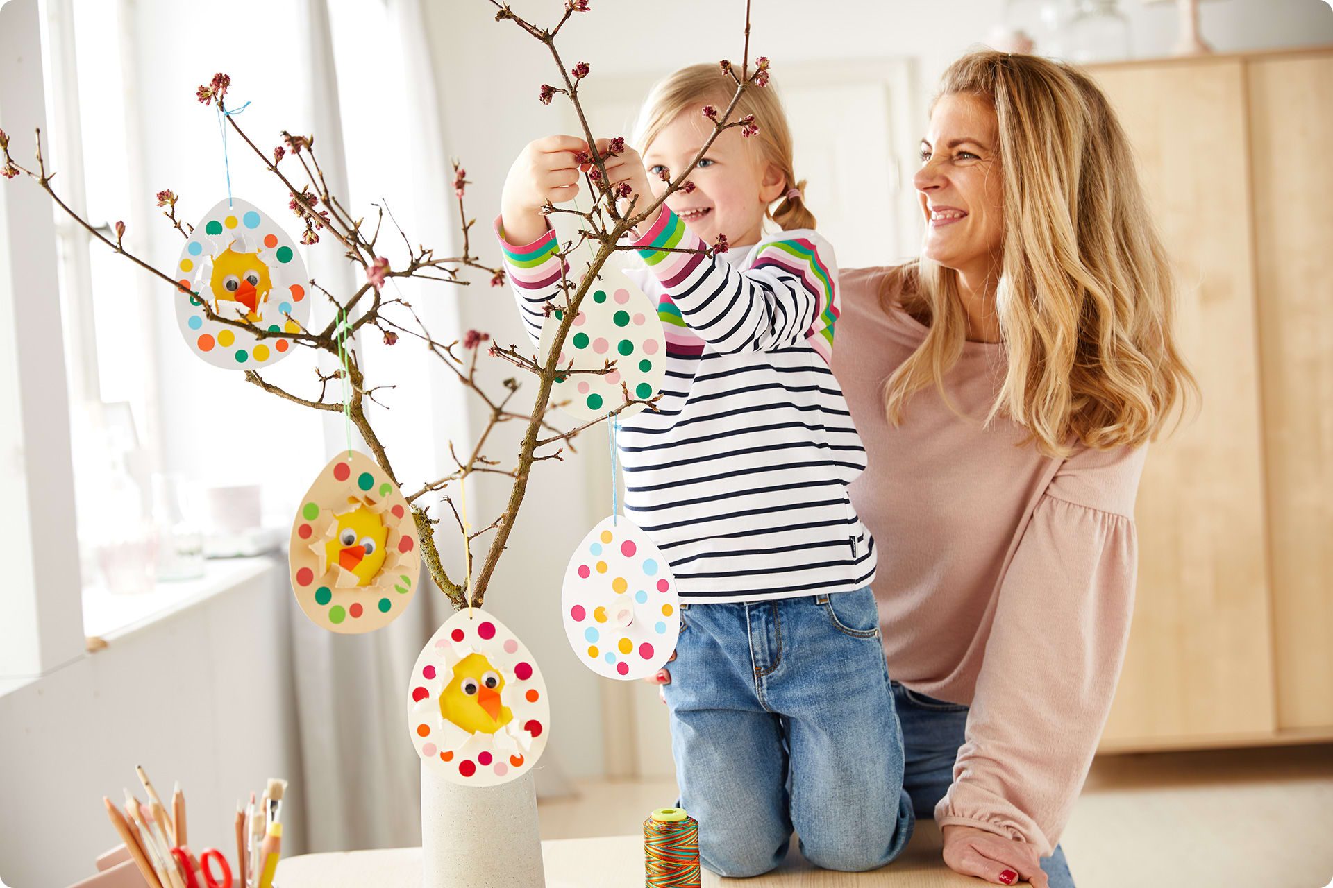 Basteln Frhling Kinder