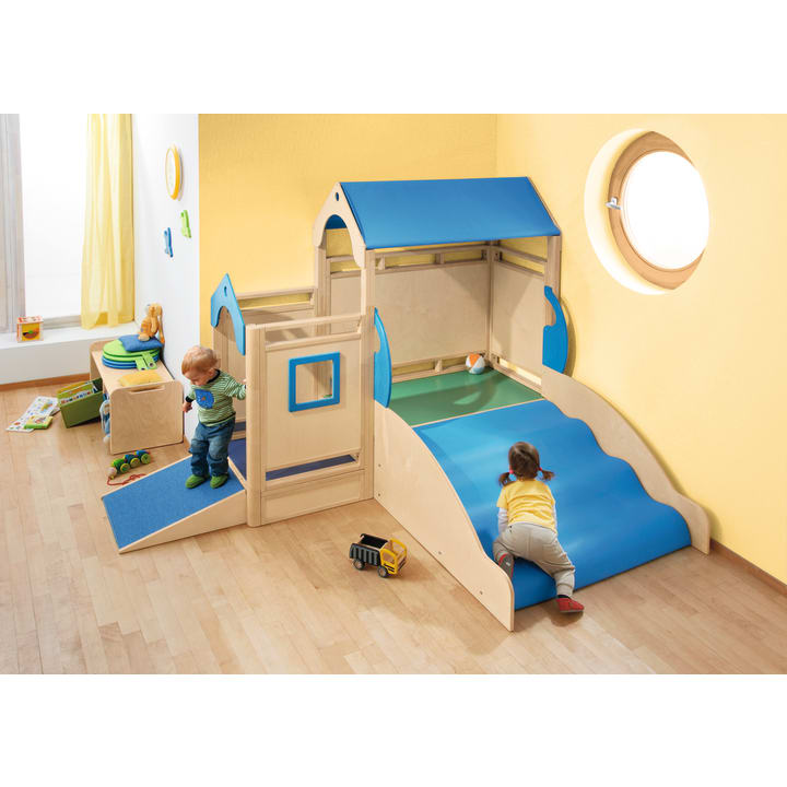 Spielburg gemino Auf und Ab mit Doppelwelle | HABA-Pro