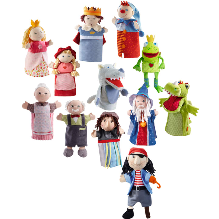 HABA-Handspielpuppen-Set, 12 Stück | HABA-Pro