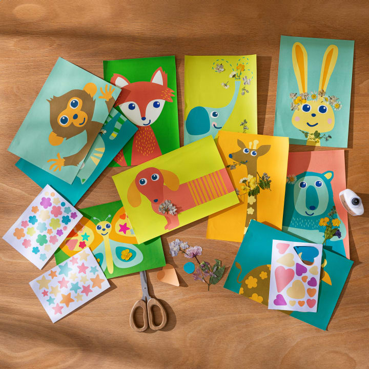 Sachenmacher Blumenbilder, Bastelset für 10 Stück | HABA-Pro