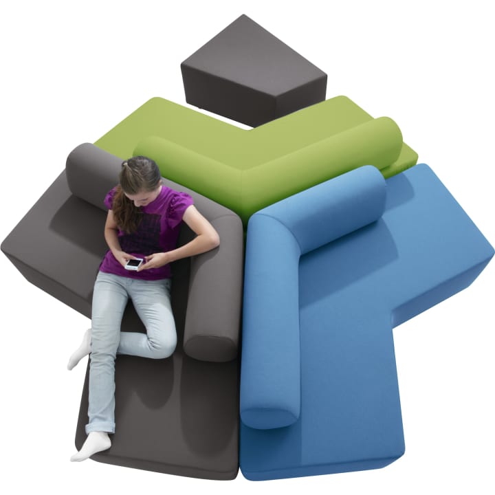 Sofa Bumerang, Kunstleder, div. Farben online kaufen » HABA Pro