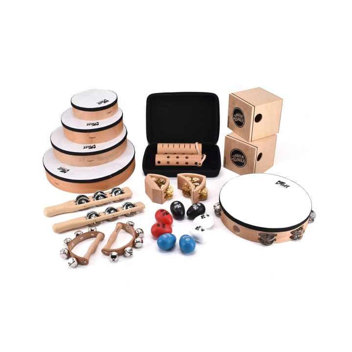 Rhythmik-Set, Instrumente + Box online kaufen » HABA Pro