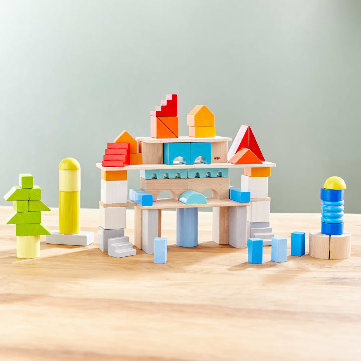 Basisbausteine bunt, Set mittel online kaufen » HABA Pro