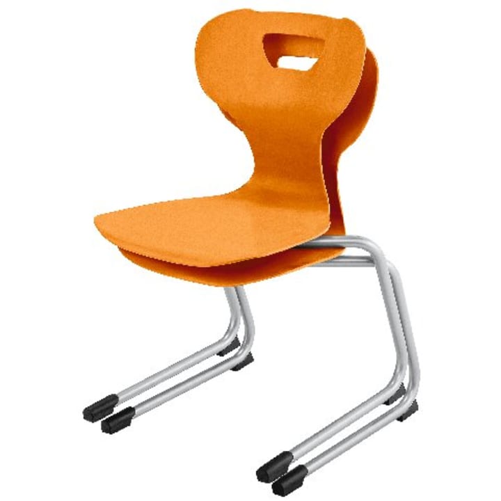 Gleitkufenstuhl solit:sit® Swing, Modell A, Kunststoff-Schale, div ...